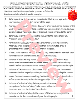 Time Sequence Calendar Questions and Following Linguistic Concepts ...