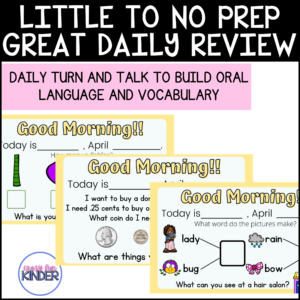 April Morning Meeting for Google Slides | Made By Teachers