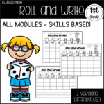 Roll and Write | First Grade | Skills Block | Made By Teachers