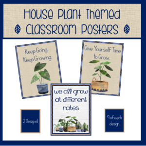 Classroom Posters - Houseplants | Made By Teachers