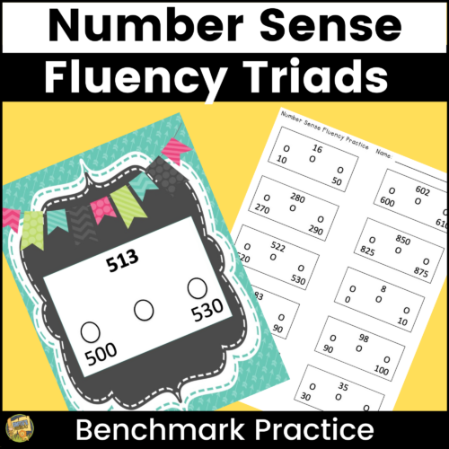 Number Sense Fluency Triads Math Test Prep | Made By Teachers