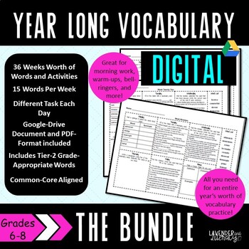 Daily Vocabulary Warms Ups | Made By Teachers