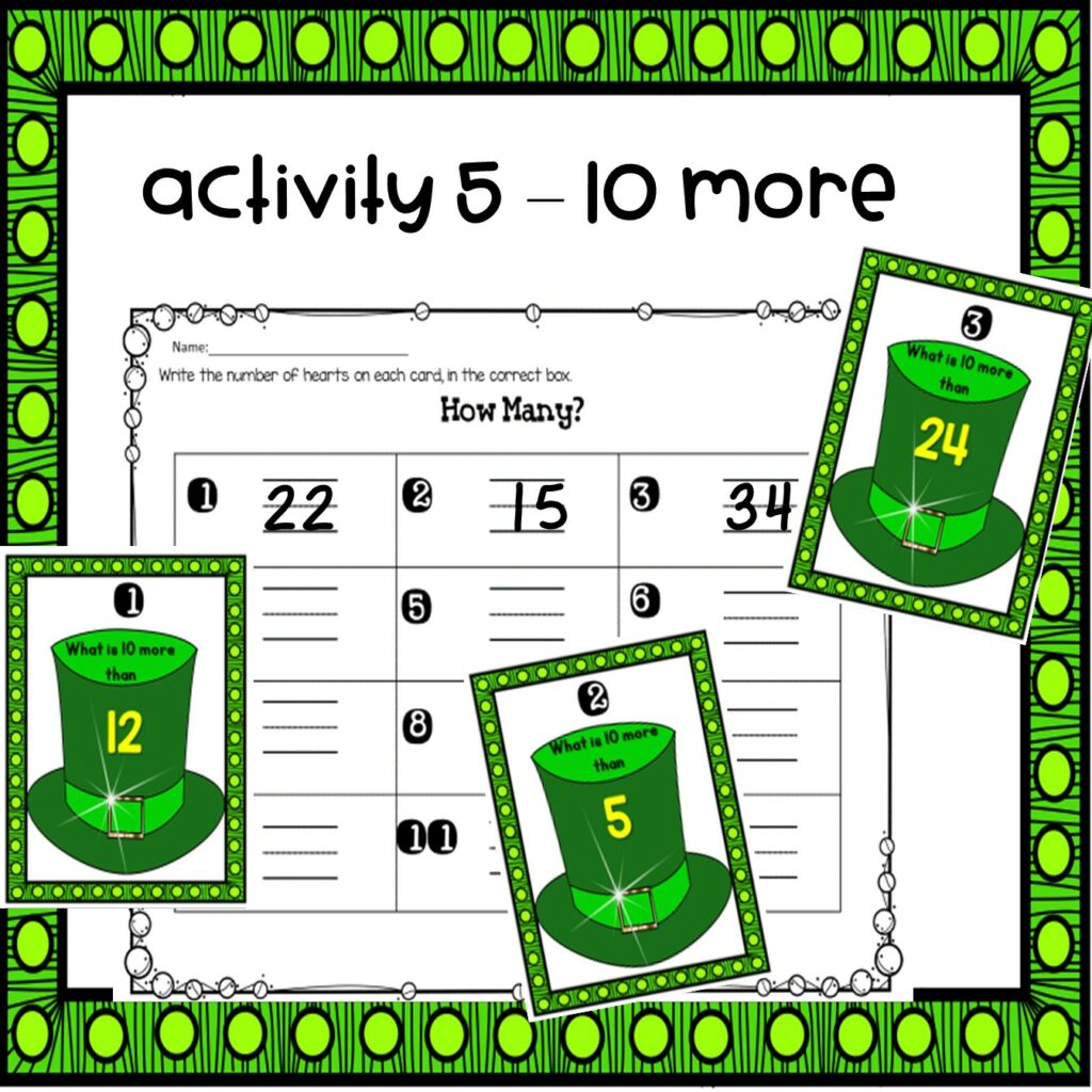 Write the Room Center St. Patrick’s Day - Themed Activities For ...