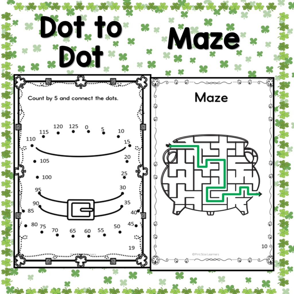 March Activity Book | Kindergarten | First Grade | Made By Teachers