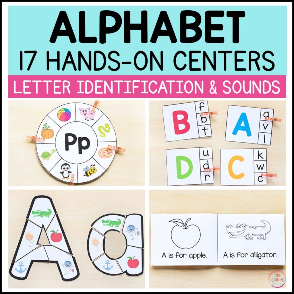 Alphabet I-Spy Mats | Made By Teachers