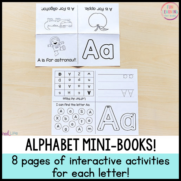 Alphabet Activities - Letter Identification & Sounds - Preschool ...