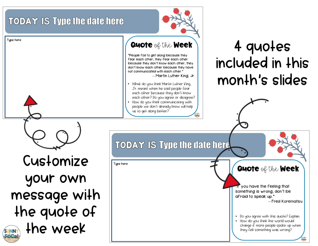 Morning Meeting Messages | January | Made By Teachers