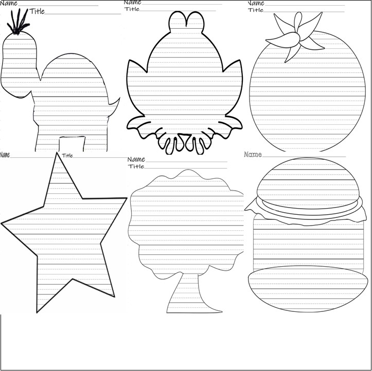 May Journal 25 Daily Writing Prompts Varied Theme Shaped Primary Lines ...