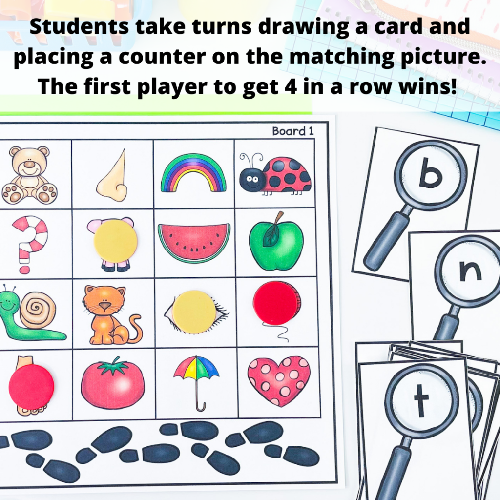 Beginning Sounds - Word Detective Games for Literacy Centers | Made By ...