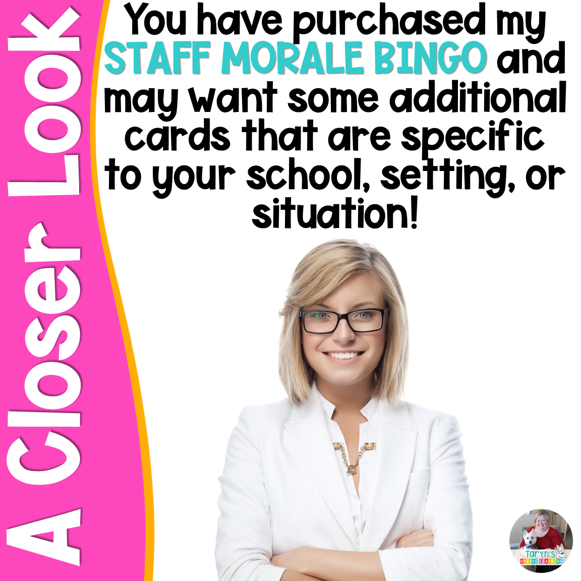 Staff Morale | Staff Bingo ADD ON Cards | Staff Morale Booster | Made ...