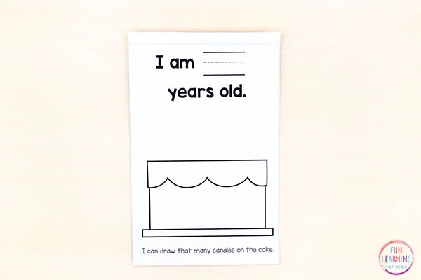 All About Me Activities for Centers - All About Me Book - Writing, Math ...