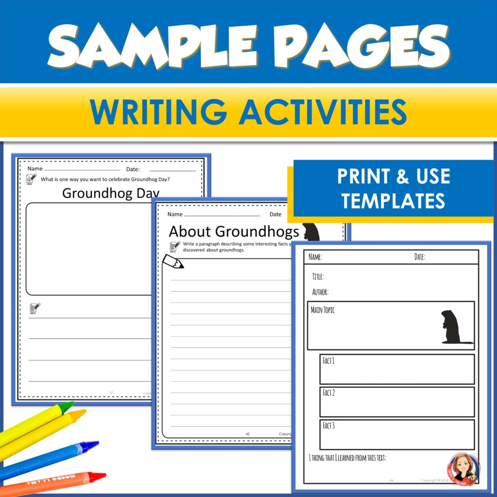 Groundhog Day Writing Worksheets and Activities | Made By Teachers