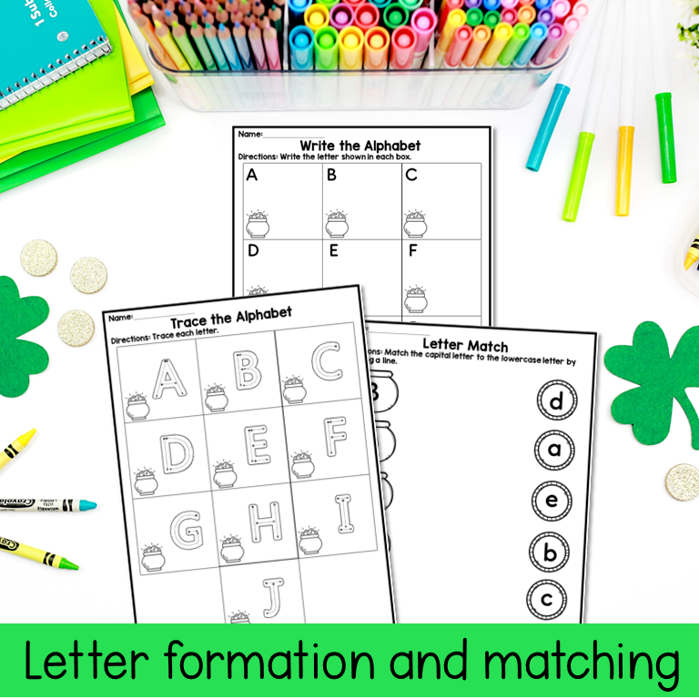 March No Prep Worksheets for Preschool and Pre-K | Made By Teachers