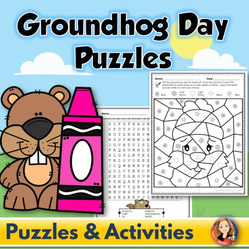 Groundhog Day Activities Worksheets and Puzzle - Made By Teachers