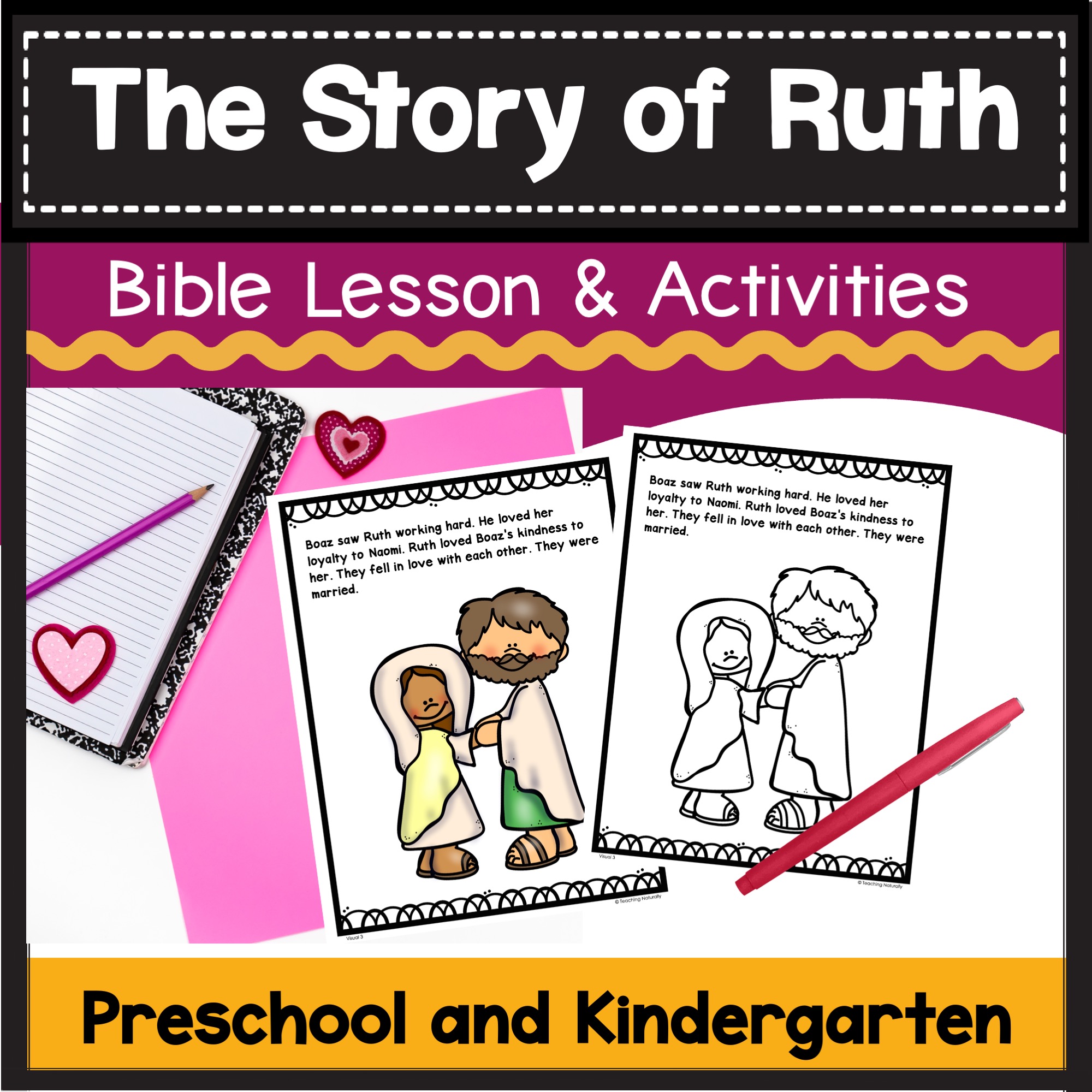 Ruth Bible Lesson and Activities | Made By Teachers
