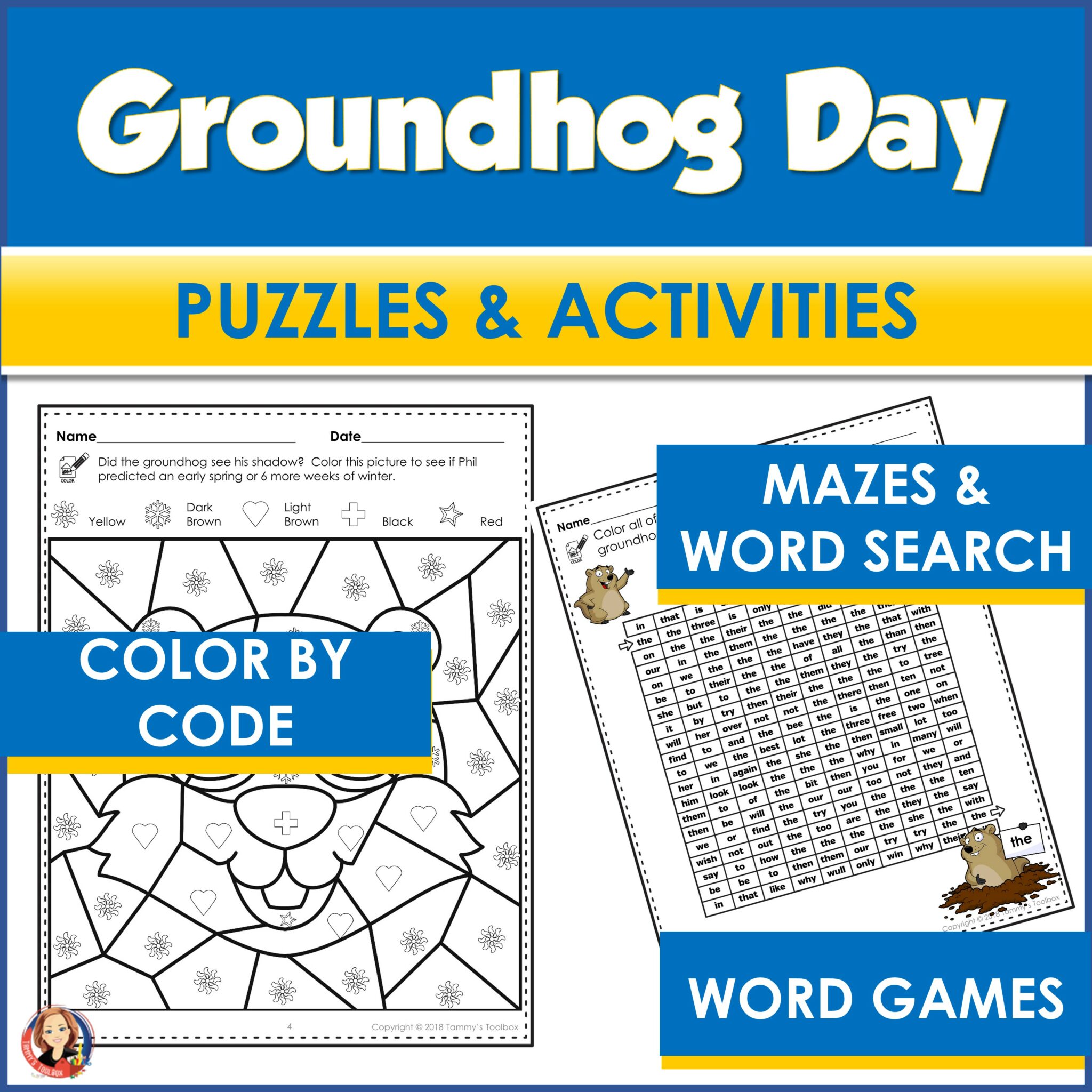 Groundhog Day Activities Worksheets and Puzzle | Made By Teachers