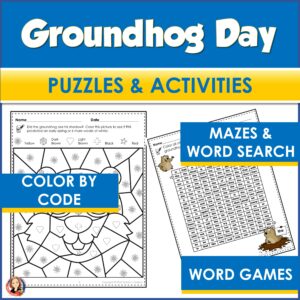 Groundhog Day Activities Worksheets and Puzzle - Made By Teachers