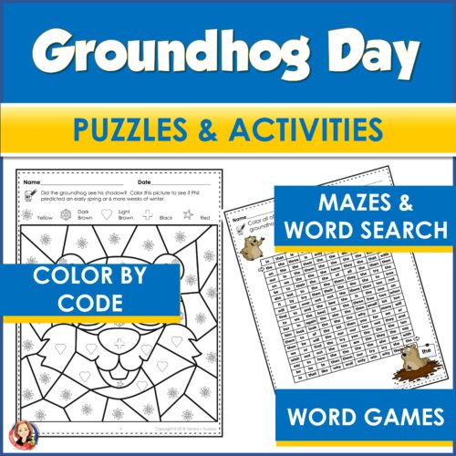 Groundhog Day Activities Worksheets and Puzzle - Made By Teachers