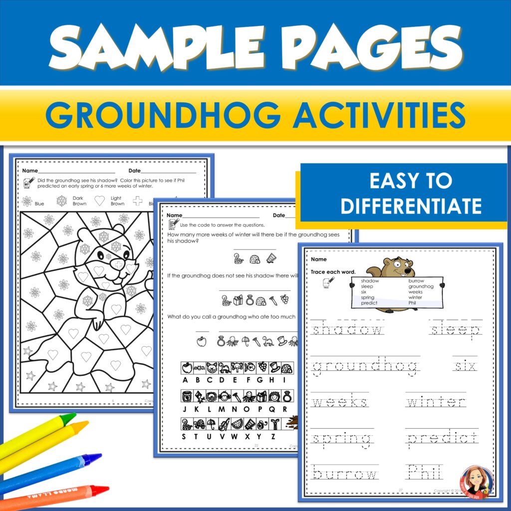 Groundhog Day Activities Worksheets and Puzzle - Made By Teachers
