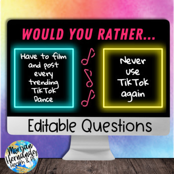 Would You Rather Pop Culture Edition | Made By Teachers