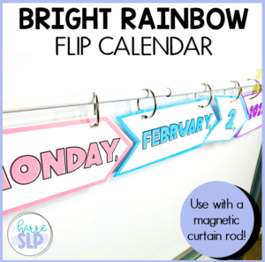 Bright Rainbow Speech Therapy Room Décor Bundle | Made By Teachers