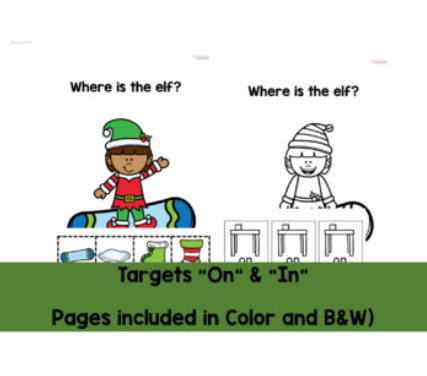 Winter & Christmas Themed Core Word For AAC Book Bundle | Speech ...