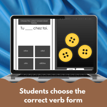 Digital game to practice Passé simple regular verbs | Made By Teachers