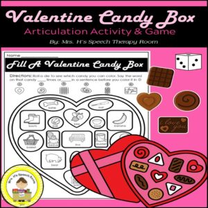 Valentines Day Articulation Activity for Speech Therapy | Made By Teachers