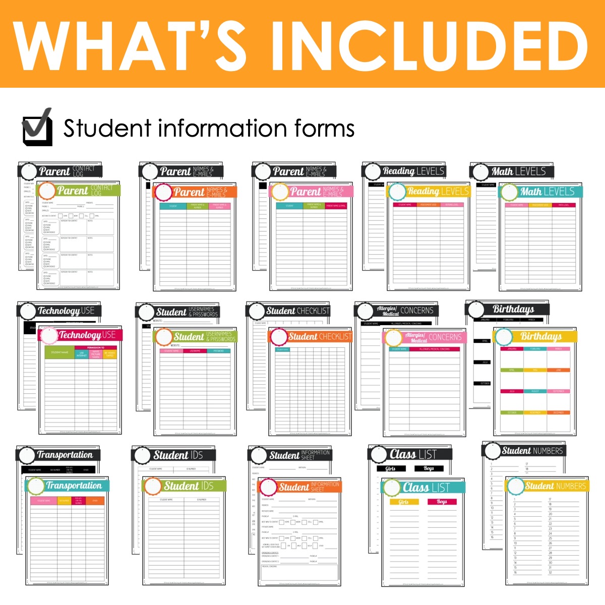 Teacher Planner | EDITABLE Digital & Printable Binder | 2023-2026 ...