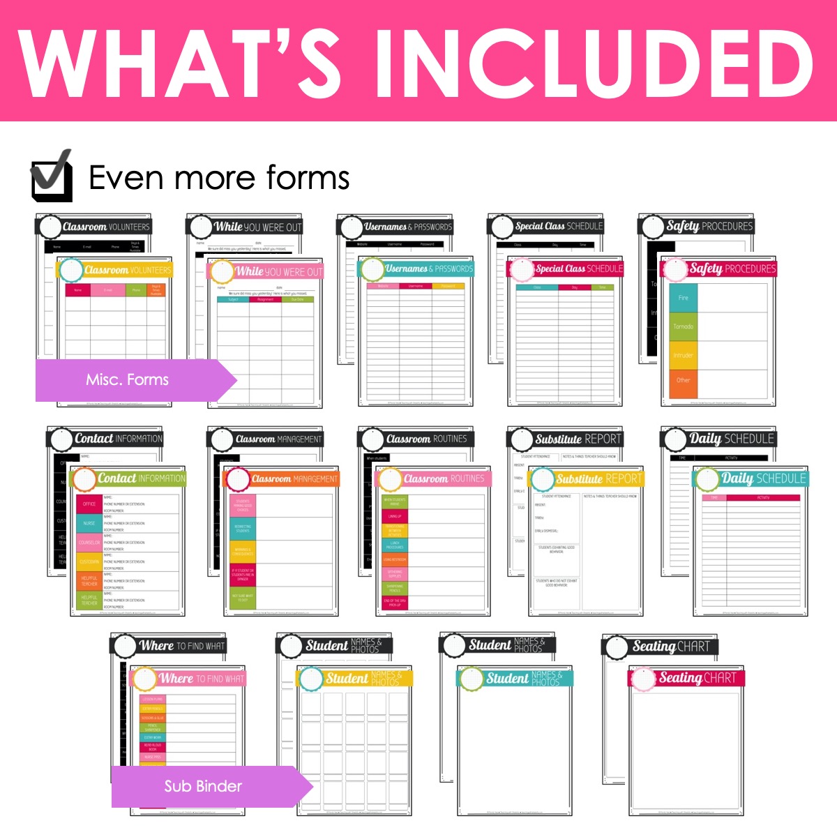 Teacher Planner | EDITABLE Digital & Printable Binder | 2023-2026 ...