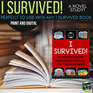 I Survived: Reading Response Resource for ANY I Survived Book - Digital ...