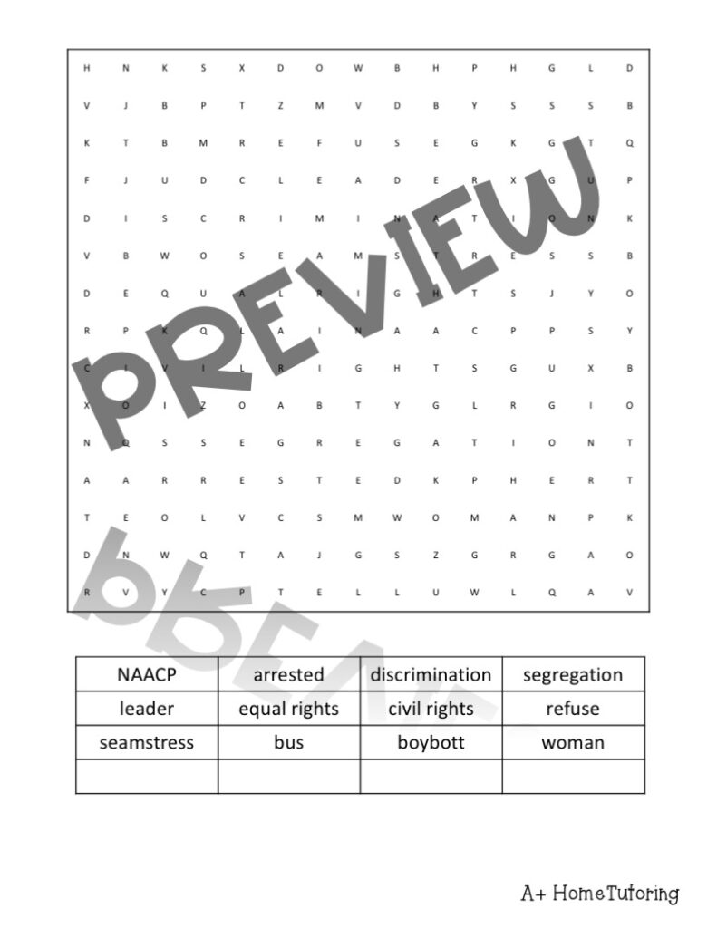 Martin Luther King & Rosa Parks Mini Unit K-2 | Made By Teachers