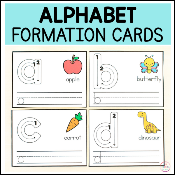 Alphabet Letter Formation Cards | Made By Teachers