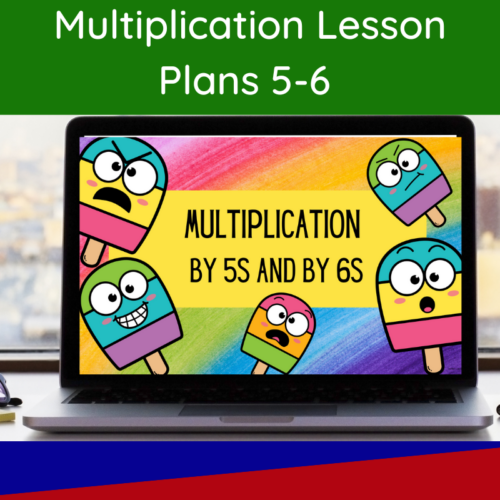 Multiplication Lesson Plans 5s and 6s Digital Math Activity | Made By ...
