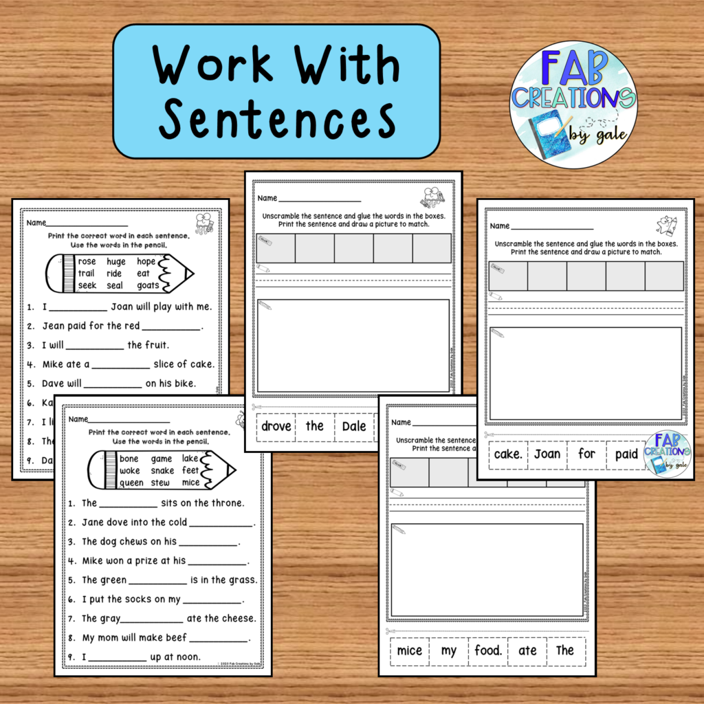 Long Vowel Word Family Review | Made By Teachers