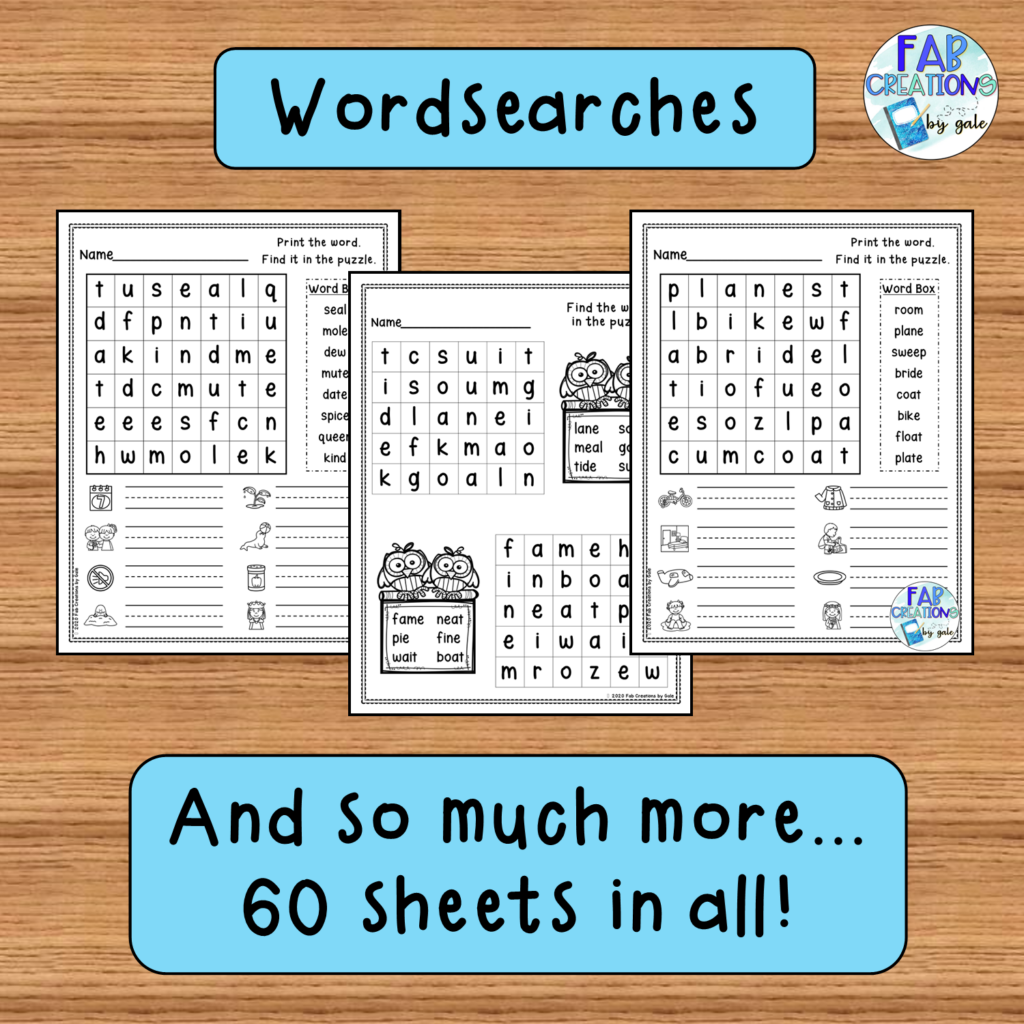 Long Vowel Word Family Review | Made By Teachers