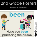 Second Grade Sight Word Posters | Made By Teachers