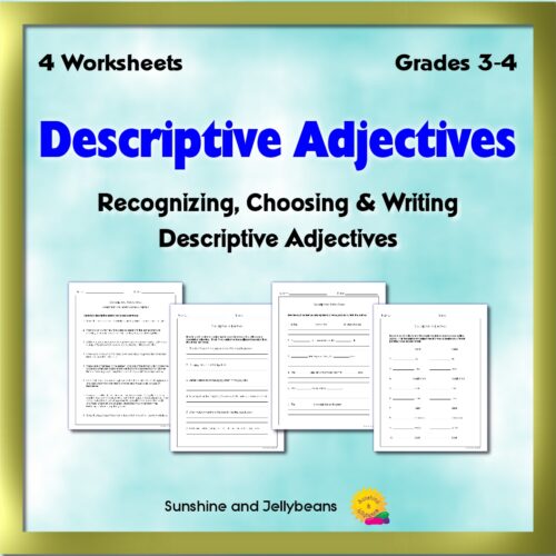 Adjectives and Adverbs - Grade 3 BUNDLE - 30 worksheets - Great ...