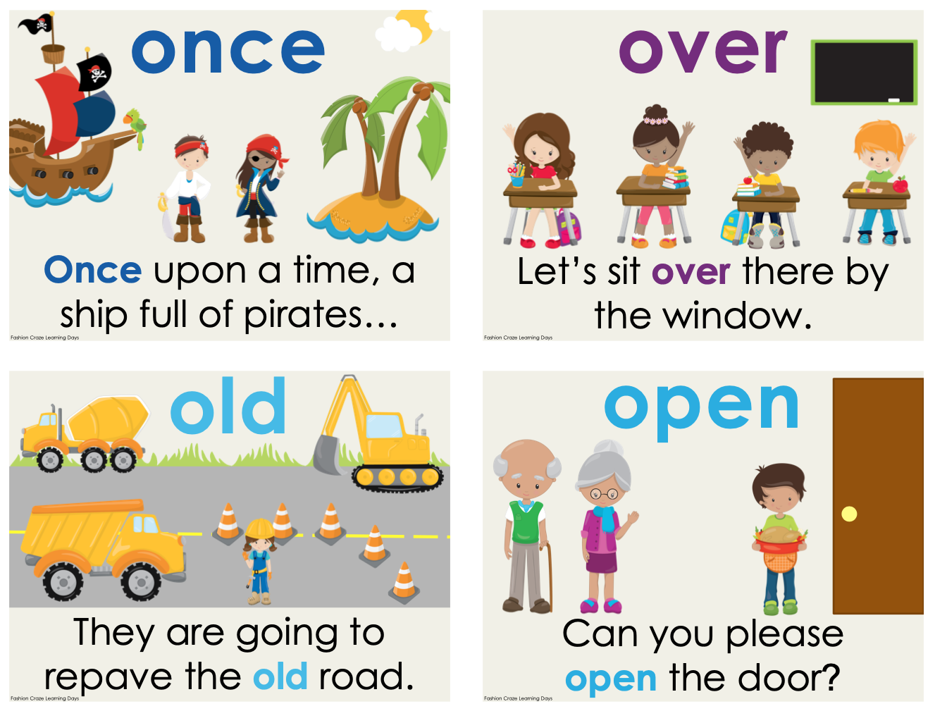Sight Word Poster Bundle for K-2 | Made By Teachers
