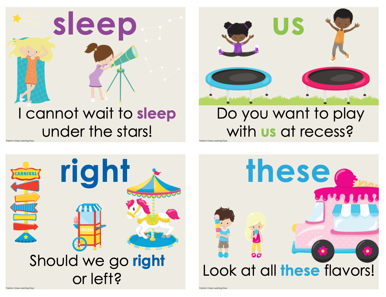 Sight Word Poster Bundle for K-2 | Made By Teachers