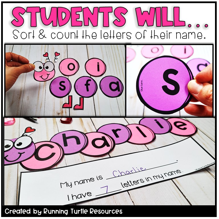 Valentine Name Craft Editable Love Bug | Made By Teachers