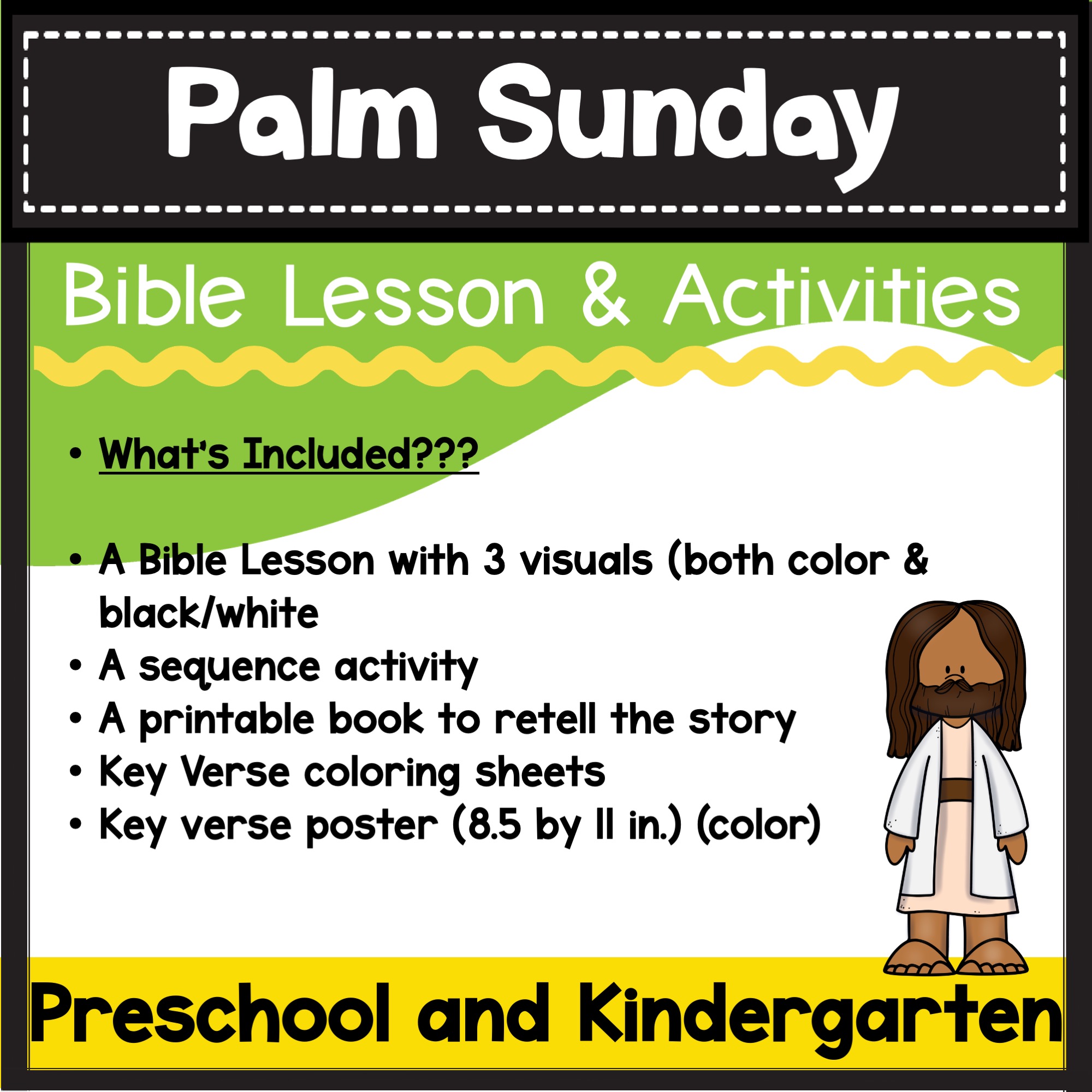Palm Sunday Easter Bible Lesson and activities | Made By Teachers