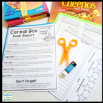 Cereal Box Book Report Template: Project Directions, Rubric & Example ...