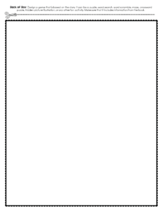 Cereal Box Book Report Template: Project Directions, Rubric & Example ...