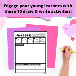 Valentine's Day Activities - Directed Drawings & Sentence Writing ...