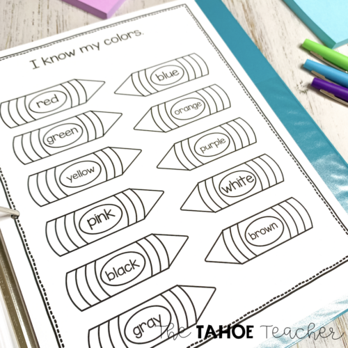 Editable Kindergarten Student Data Binder Notebook | Made By Teachers