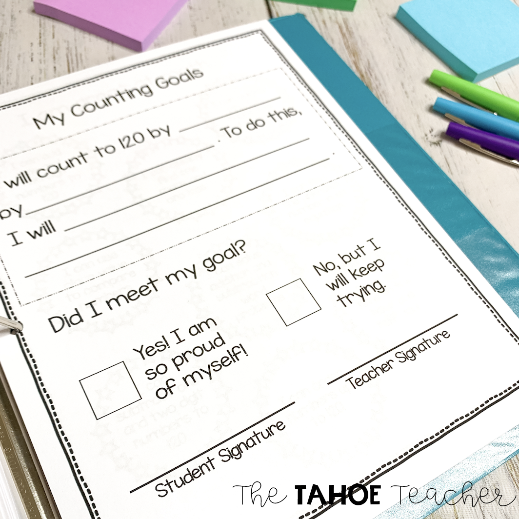 Editable Kindergarten Student Data Binder Notebook | Made By Teachers