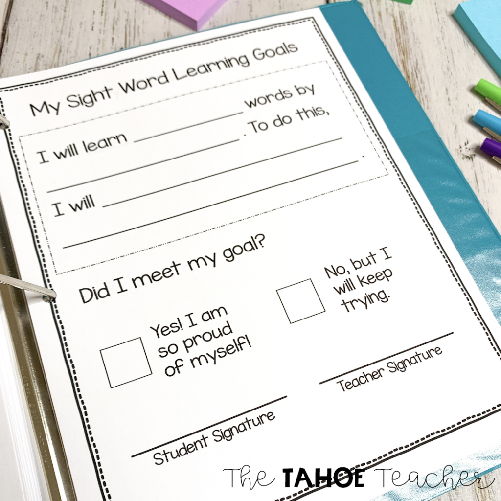 Editable 1st Grade Student Data Binder Notebook | Made By Teachers