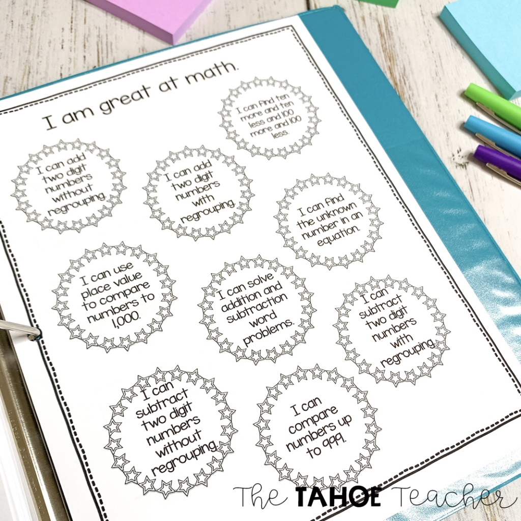 Editable 2nd Grade Student Data Binder Notebook | Made By Teachers