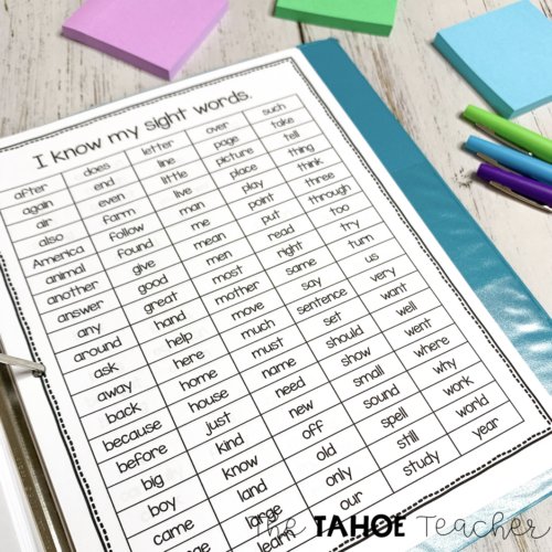 Editable 2nd Grade Student Data Binder Notebook | Made By Teachers